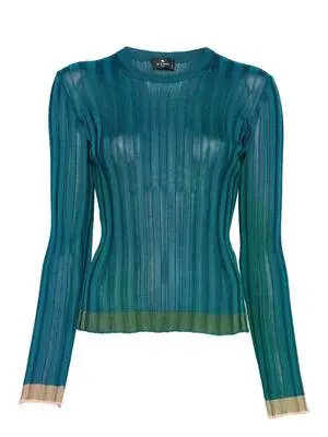 ETRO Ribbed-Knit Sweater