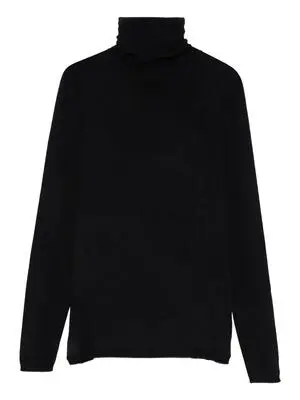 Max Mara Turtleneck Virgin-wool Sweater - Blue