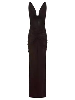 NICHOLAS Sleeveless Maxi Dress - Brown