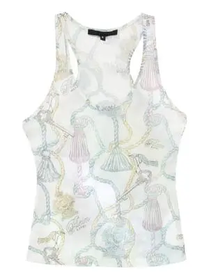 PHILIPP PLEIN Printed Tank Top