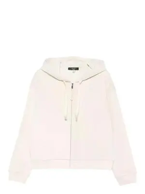 Max Mara Hooded Zip-up Jacket - Neutrals