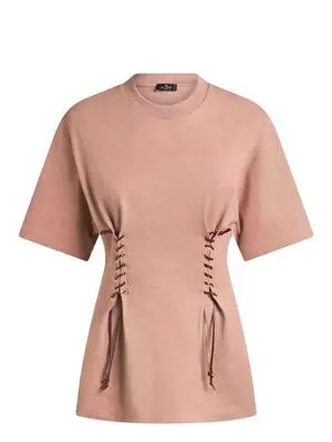 ETRO Laced Side T-Shirt