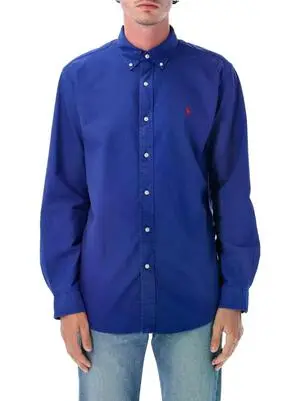 Polo Ralph Lauren Long-sleeve Button-down Shirt - Blue