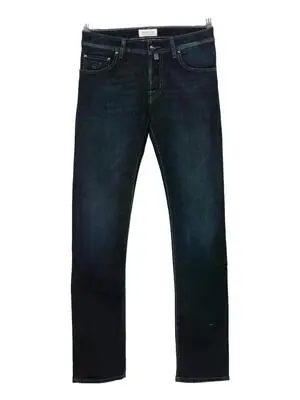 Jacob Cohen Logo-plaque Jeans - Blue