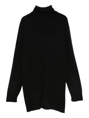 TWINSET Turtleneck Cashmere Jumper - Black
