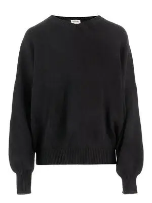 Khaite Wolfe Cashmere Sweater - Black