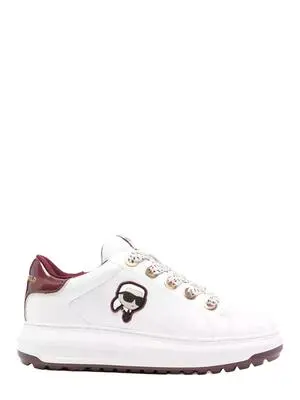 Karl Lagerfeld Ikon Kapri Sneakers - White