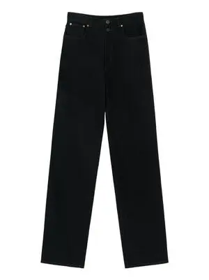 LEMAIRE High-waisted Jeans - Black