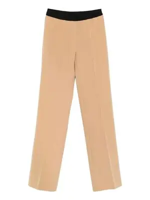 ERMANNO FIRENZE Elastic-Waistband Trousers
