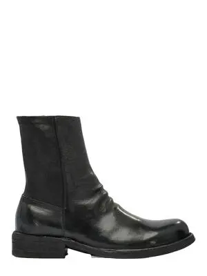 Officine Creative Legrand Leather Ankle Boots - Black