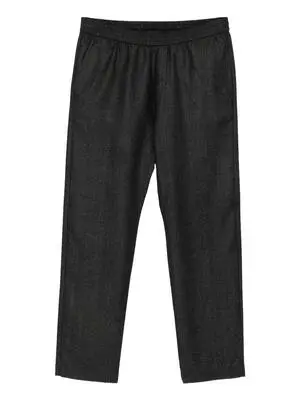Barena Venezia Elastic-waistband Cotton Trousers - Grey