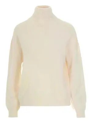 Liu Jo Embellished Roll Neck Sweater - Neutrals
