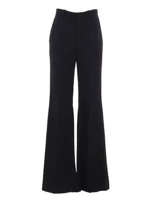 Balenciaga Flared Trousers - Black