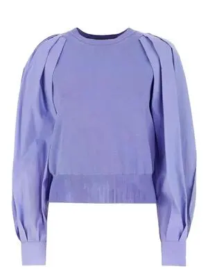 JUUN.J Pleated-Sleeve Top
