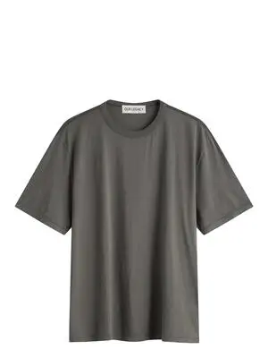 Our Legacy New Box T-shirt Grey Sage Clean Jersey