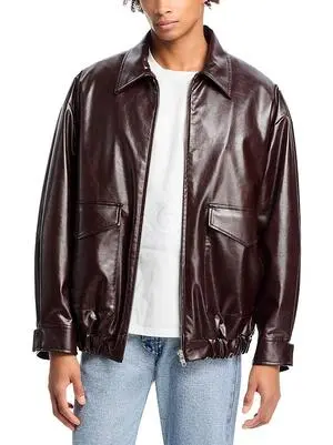 MAISON MARGIELA Sports Jacket - Burgundy
