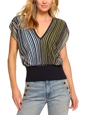 Ramy Brook Vanessa Top - Ombre Stripe
