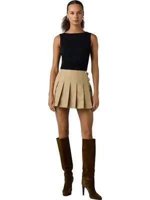 Diane Von Furstenberg Claudina Skort - Khaki