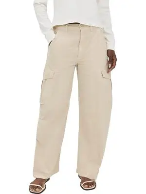 Polo Ralph Lauren Cotton Tech Blend Ankle Cargo Pants - Sand
