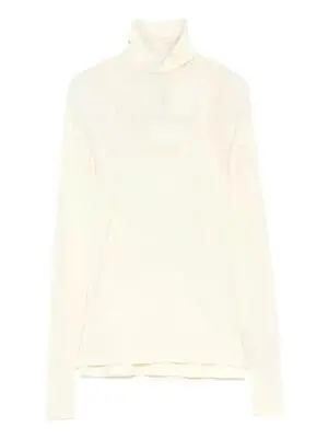 RÓHE Roll-neck Top - Neutrals