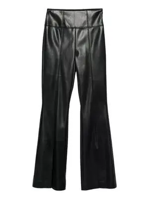 TWINSET Split-leg Flared Trousers - Black