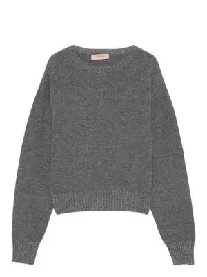 TWINSET Metallic-Effect Trim Sweater