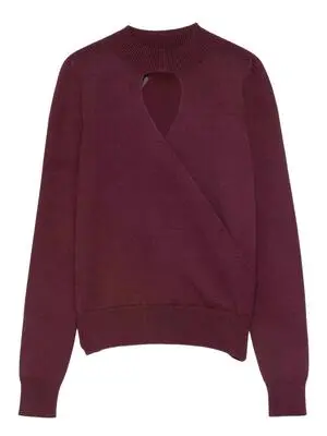 TWINSET Keyhole-Neck Sweater
