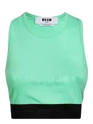 MSGM Elastic-Waistband Tank Top