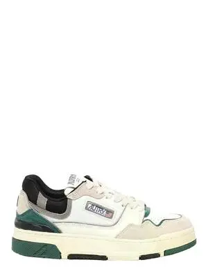 AUTRY Panelled Low Top Sneakers - White