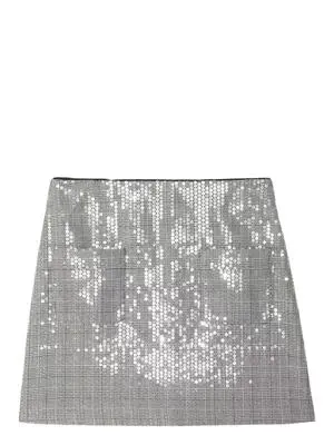 Zadig&Voltaire Sequin-embellished Mini Skirt - Black