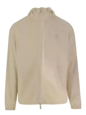 Burberry Logo-embroidered Jacket - Neutrals