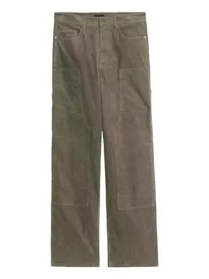 Zadig&Voltaire Pery Corduroy Patch-pocket Trousers - Green