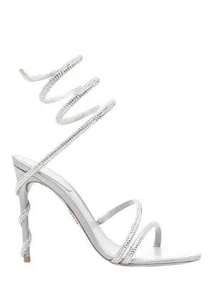 Rene Caovilla 105mm Margot Sandals - Grey