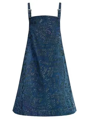 Versace Denim Dress - Blue