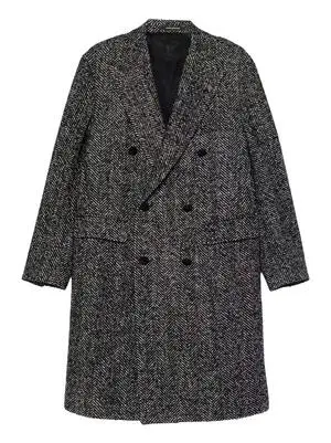 Tagliatore Double-breasted Coat - Black