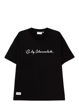 CHOCOOLATE Logo-print T-shirt - Black