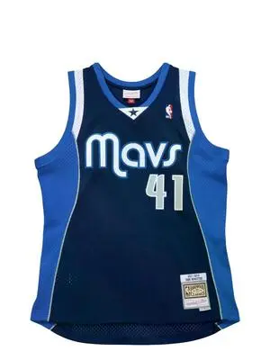 Mitchell & Ness Nba Dallas Mavericks 2011 Dirk Nowitzki Swingman Jersey Top - Blue