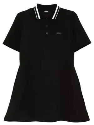 We11Done Polo Mini Dress - Black