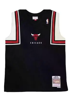 Mitchell & Ness Nba Chicago Bulls 1997 Authentic Shooting Shirt - Black