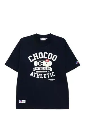 CHOCOOLATE Graphic-print T-shirt - Blue