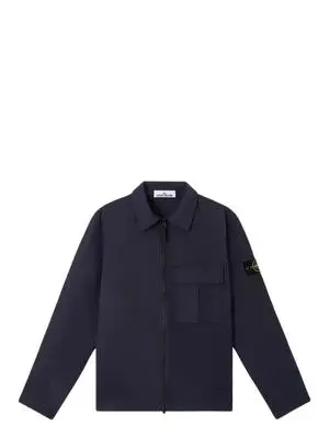 Stone Island Compass-badge Jacket - Blue