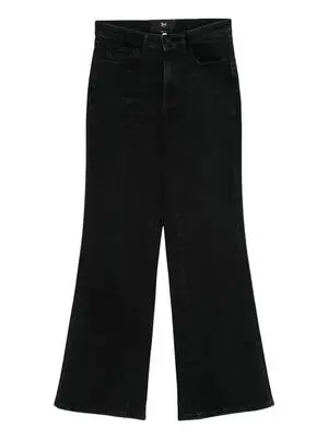 3x1 Five-pocket Flared Jeans - Black