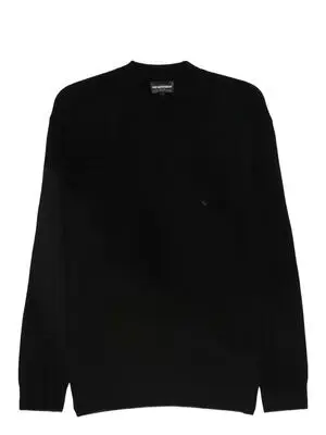 EMPORIO ARMANI Ribbed Crew-Neck Sweater