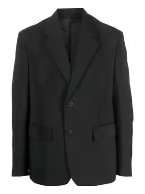 Prada Single-breasted Blazer - Black