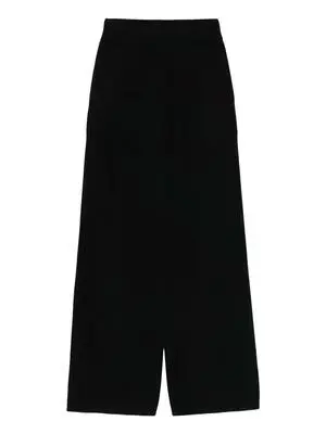UMA WANG Cashmere Trousers - Black