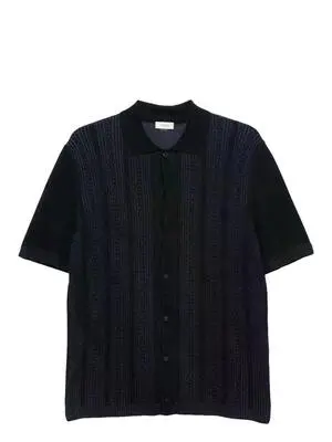 Agnona Silk-blend Shirt - Blue