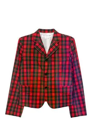 Comme Des Garçons Plaid Shirt - Red