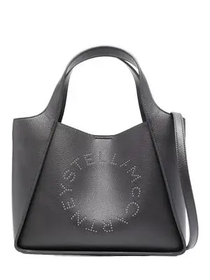 Stella McCartney Studded-logo Tote Bag - Grey