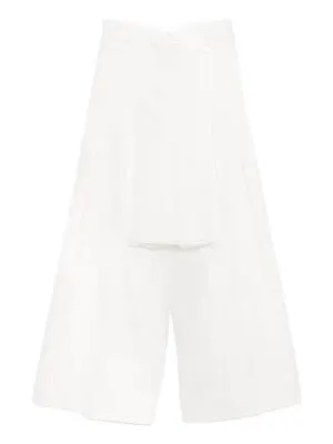 NICCOLO PASQUALETTI Brezza Skirt Trousers - White