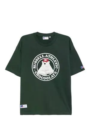 CHOCOOLATE Graphic-print T-shirt - Green